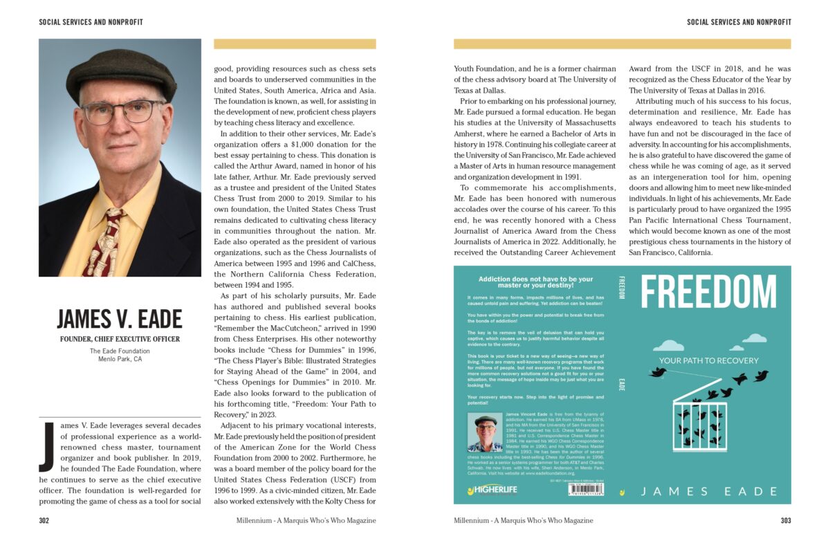 James Eade - Marquis Who's Who Spotlight