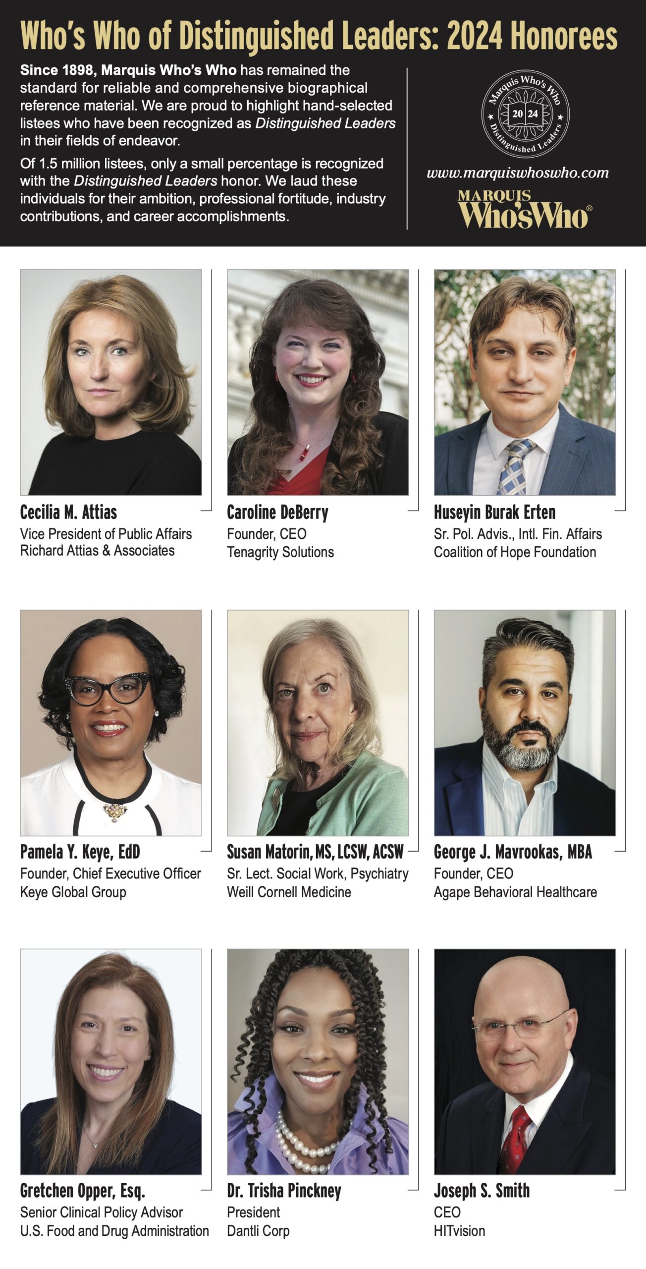 Susan Matorin - Marquis Who's Who Spotlight