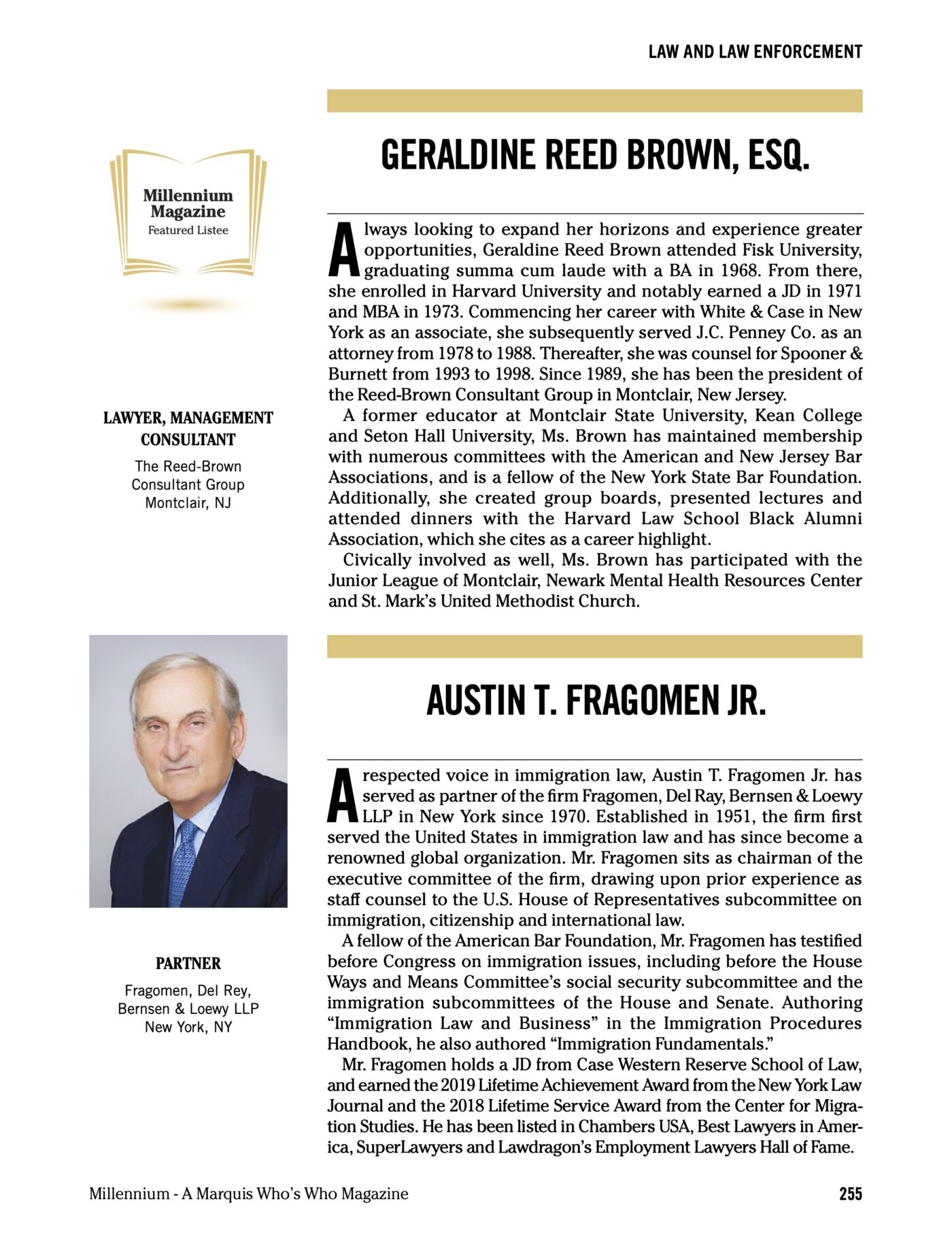 Austin Fragomen - Marquis Who's Who Spotlight